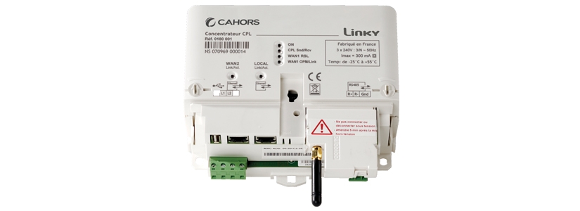 Data concentrator units for PLC smart meters | Groupe Cahors